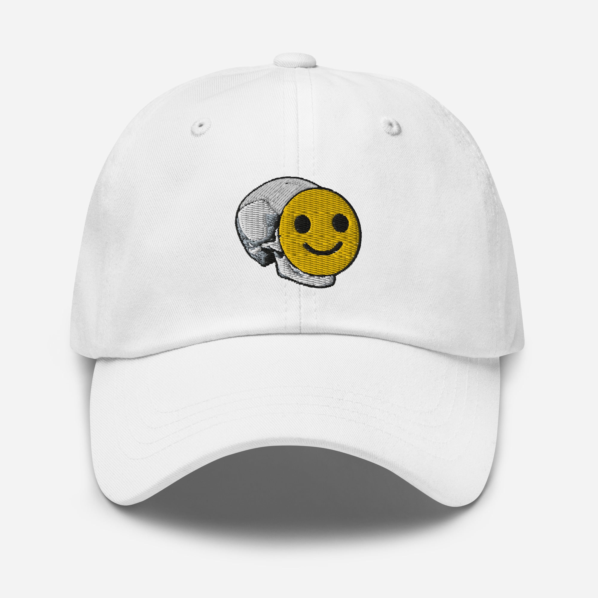 Schädel Smiley Cap | Cap mit lustigem Design – Modevity